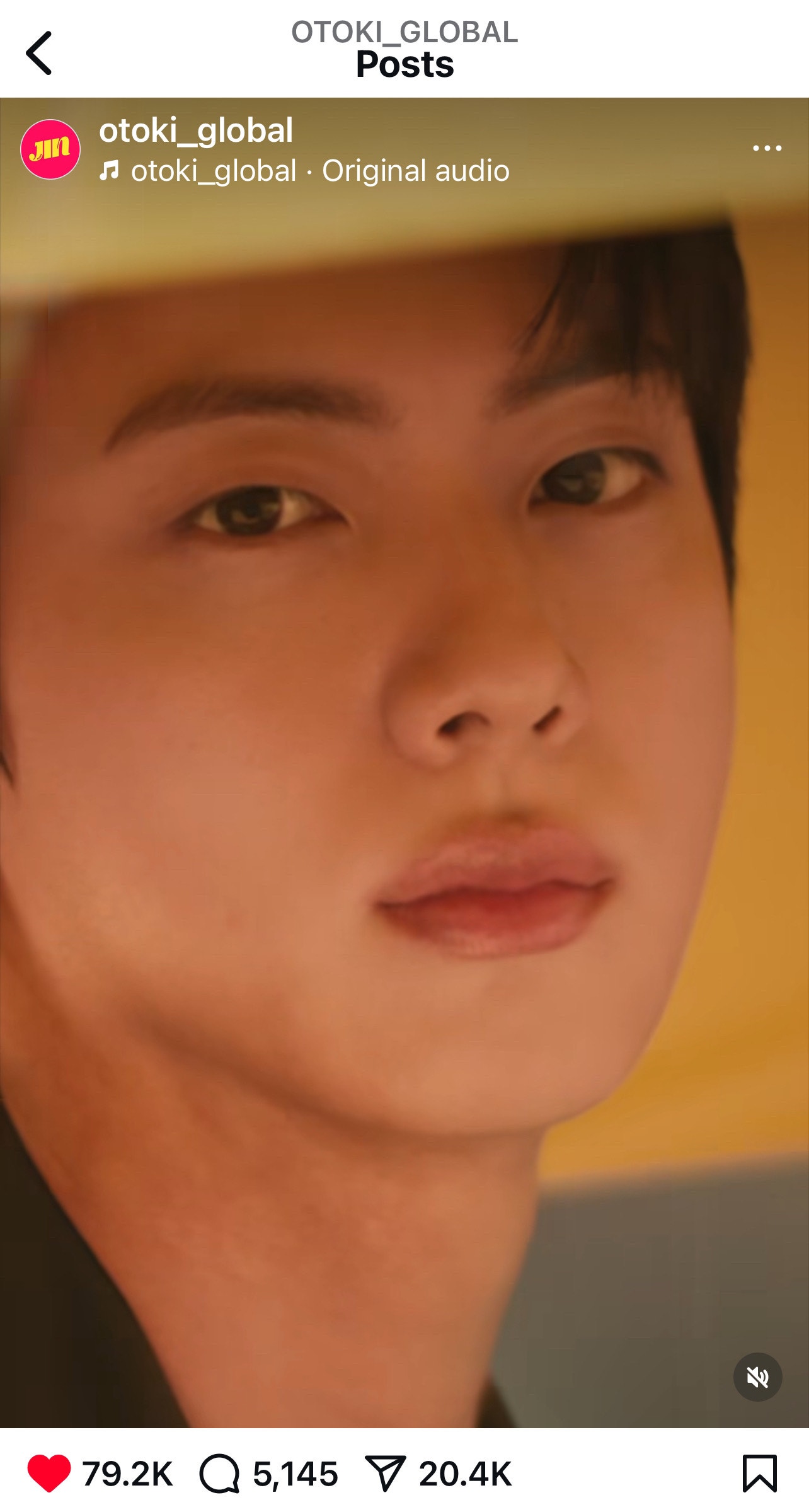 BTS Community Post - Jin x JIN ramen (Instagram) 💜