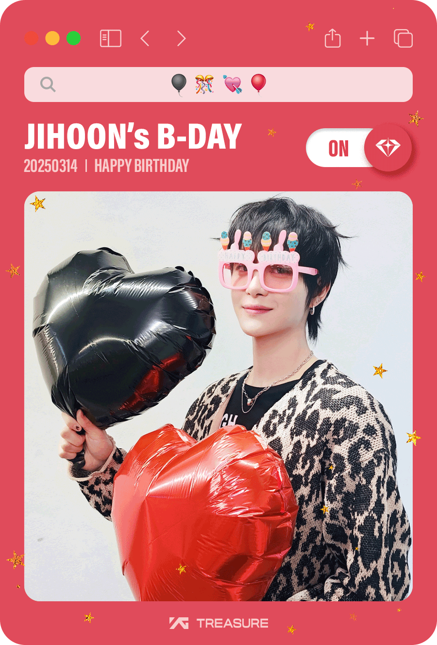 Weverse TREASURE Image - JIHOON’s B-DAY ON&OFF🪄