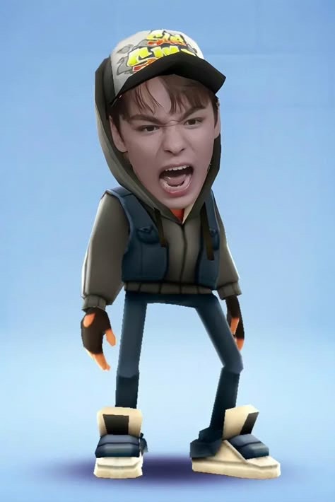 SEVENTEEN Community Post - new character of subway surfers😁