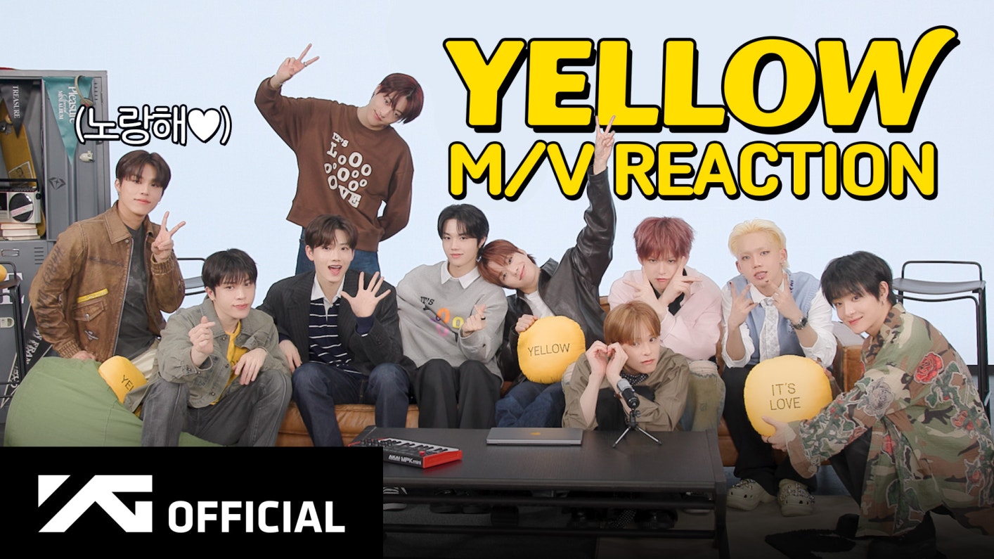Weverse TREASURE Media - TREASURE - ‘YELLOW' M/V REACTION