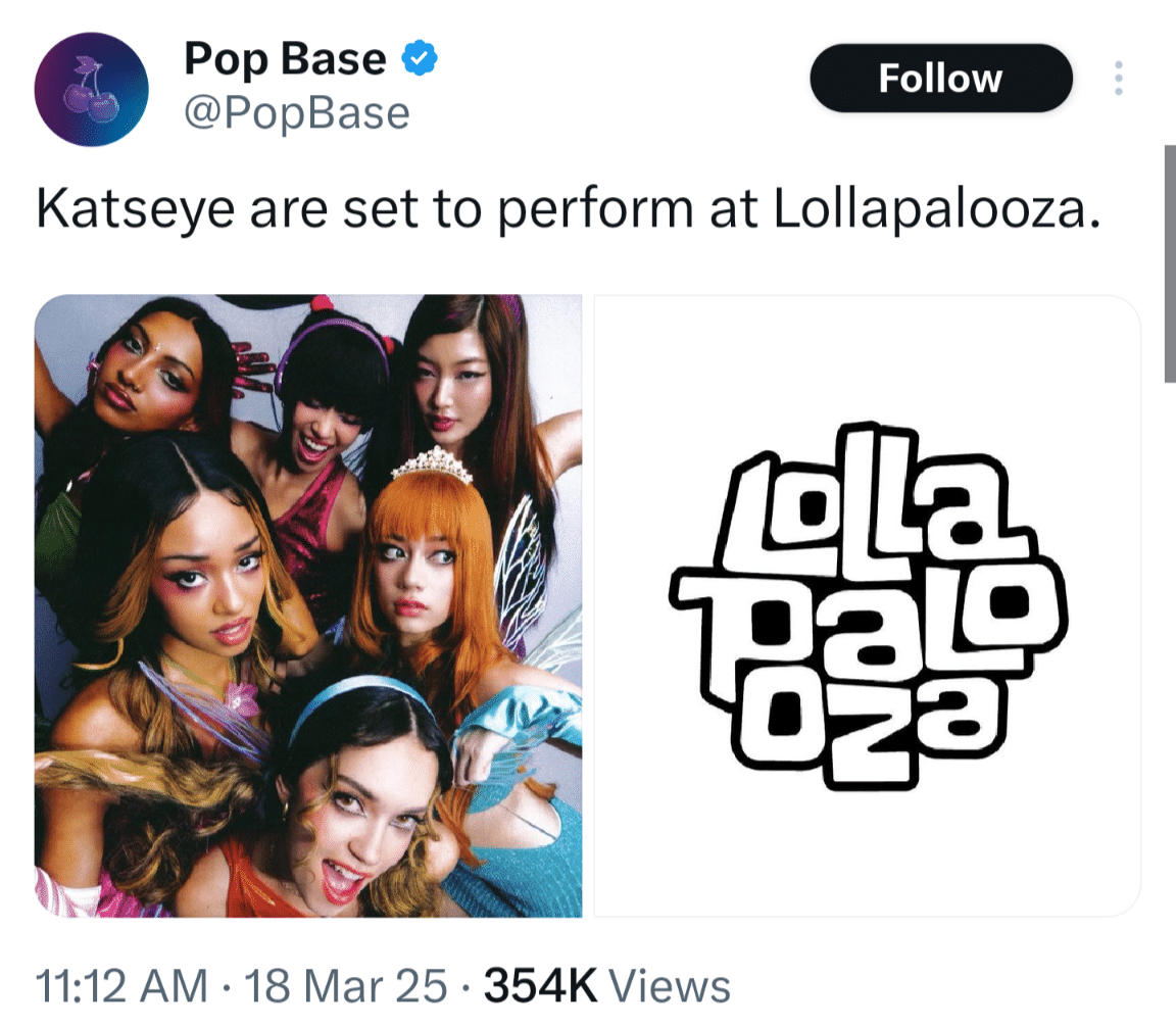 KATSEYE Community Post - requesting management to take action Manon ...