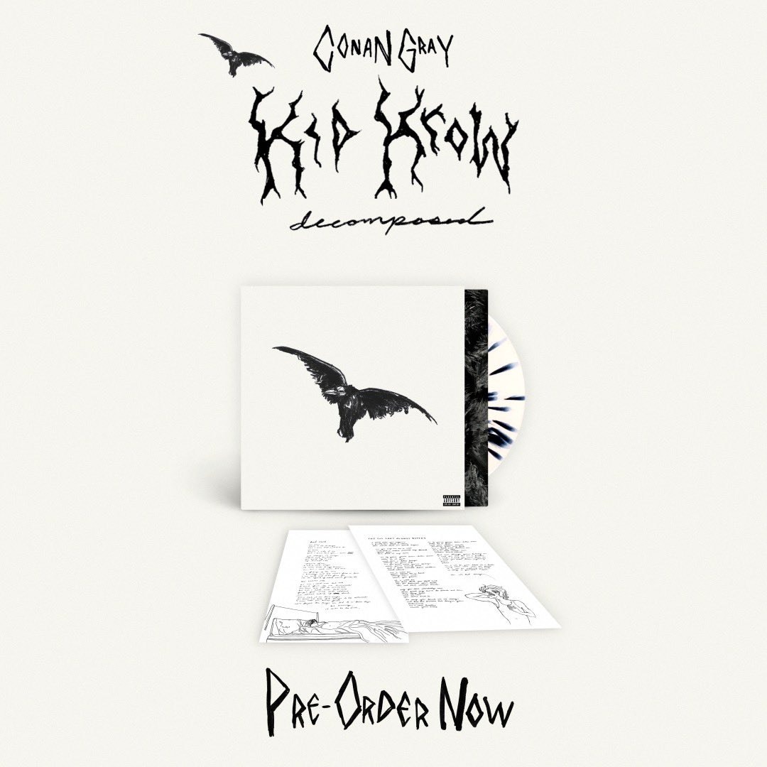 Conan Gray Community Post - welcome to the world kid krow, decomposed ...