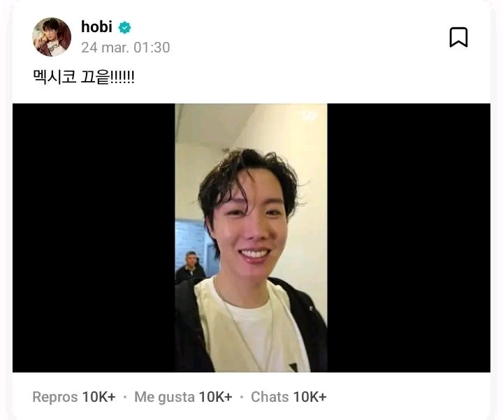 BTS Community Post - HOBI ESTÁ AQUÍ 💗 TENEMOS EL LIVE DE HOBI EN MÉXICO ...