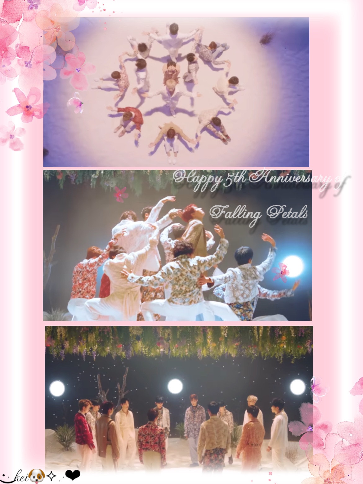 SEVENTEEN Community Post - おはようございます(*´˘`*) 『舞い落ちる花びら🌸』(Fallin' Flower ...