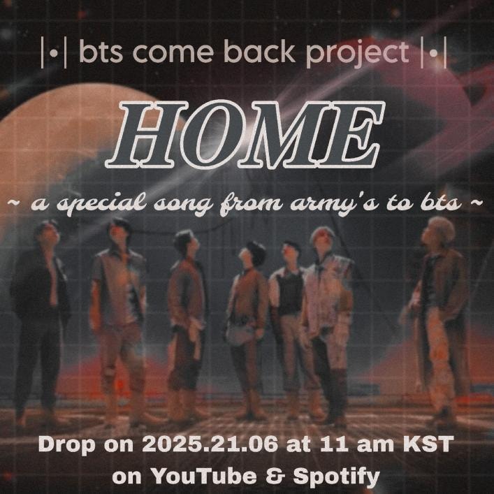 BTS Community Post - #projecthome 'Home -a song from Army to BTS💜' Army ...