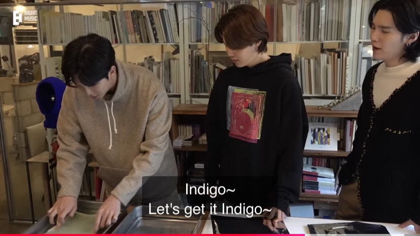 BTS Community Post - #to_suga みんな大好きindigo〜🩵 どんな姿でも癒されます。 今日も良い日でありますよう ...
