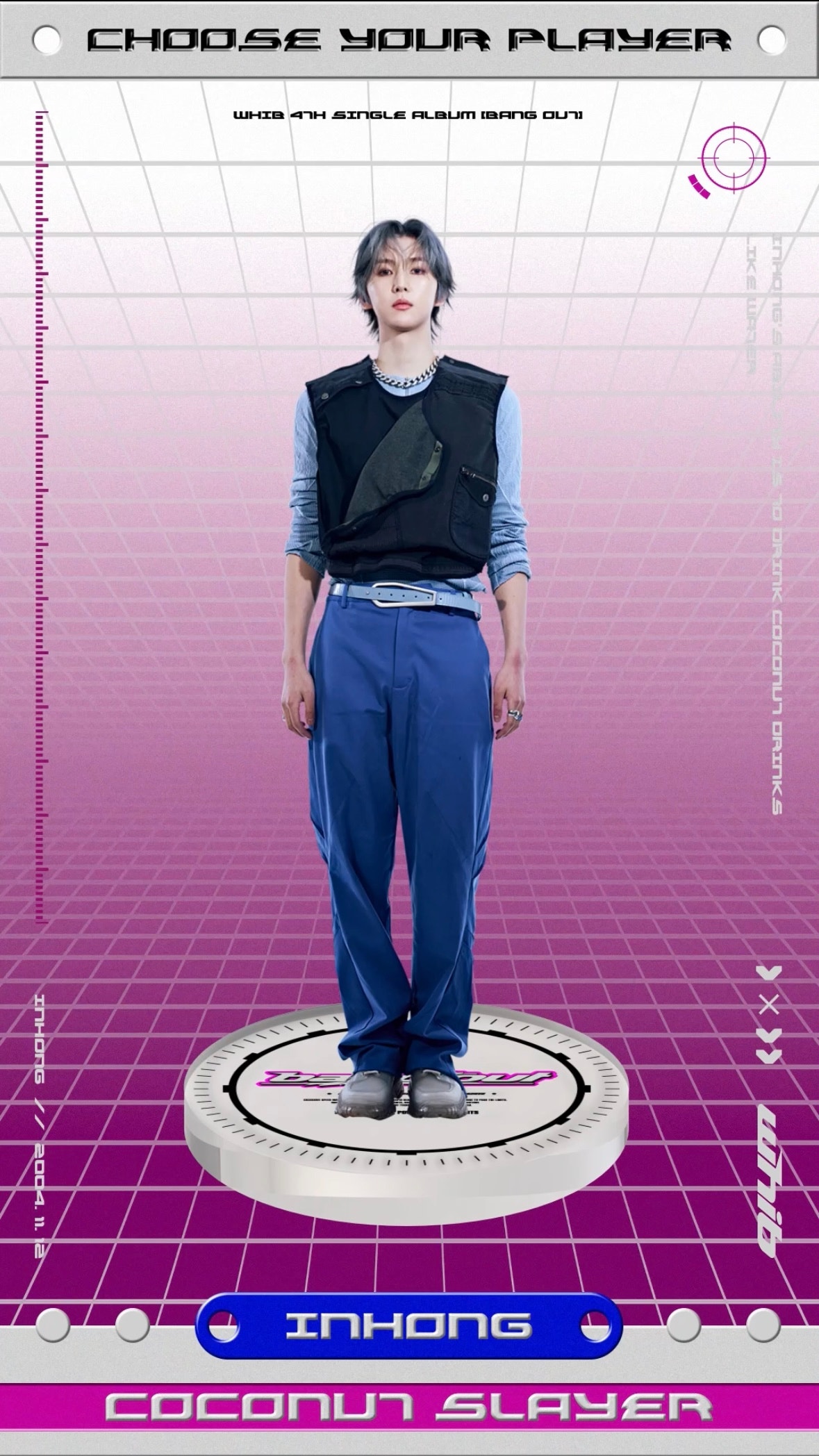 Weverse WHIB Media - WHIB(휘브) 4TH SINGLE ALBUM [BANG OUT] INHONG(인홍 ...