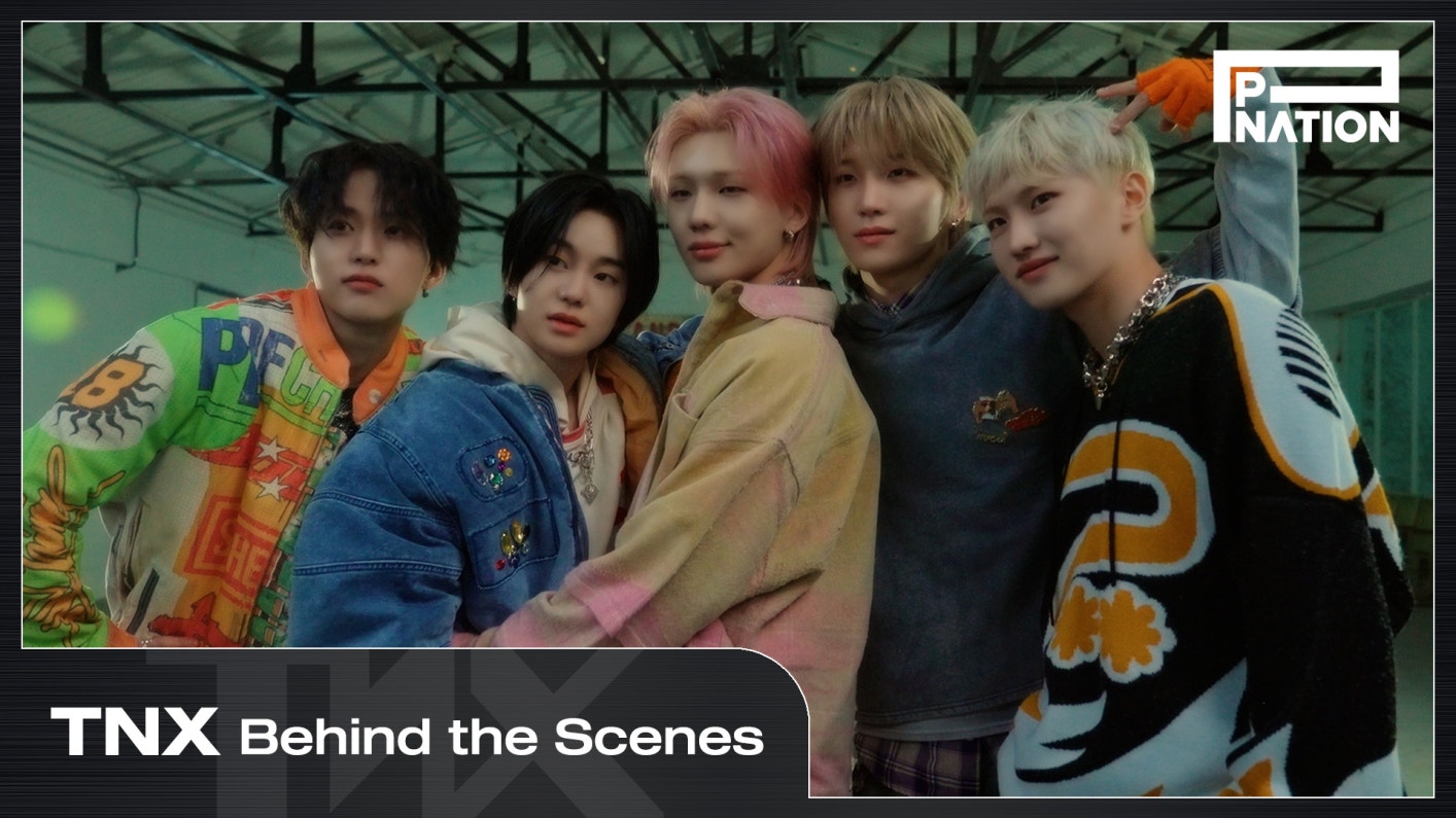 Weverse TNX Media - The 4th Mini Album [For Real?] Jacket Behind The Scenes