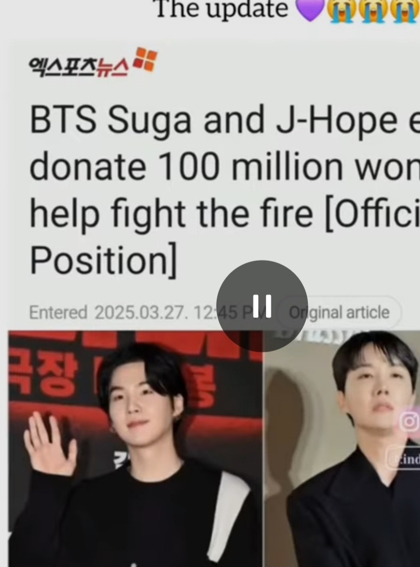 BTS Community Post - our yoongi oppa is back armys we waited for the update of him we finally ...