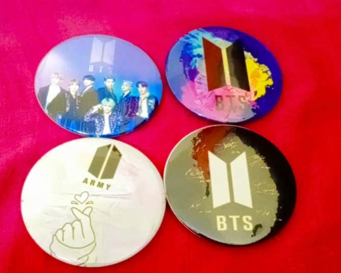 BTS Community Post - Does anyone know? These #BTS_BADGES were my first ...