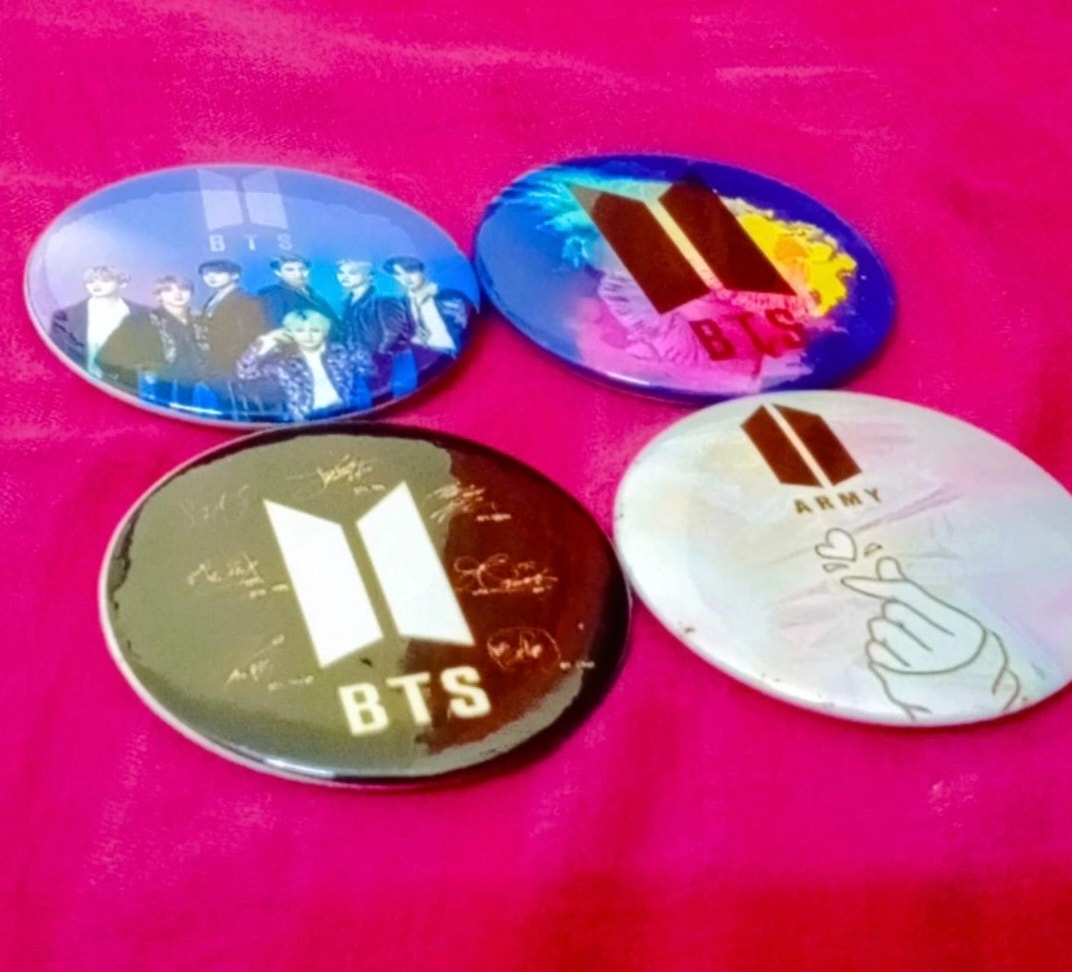 BTS Community Post - Does anyone know? These #BTS_BADGES were my first ...