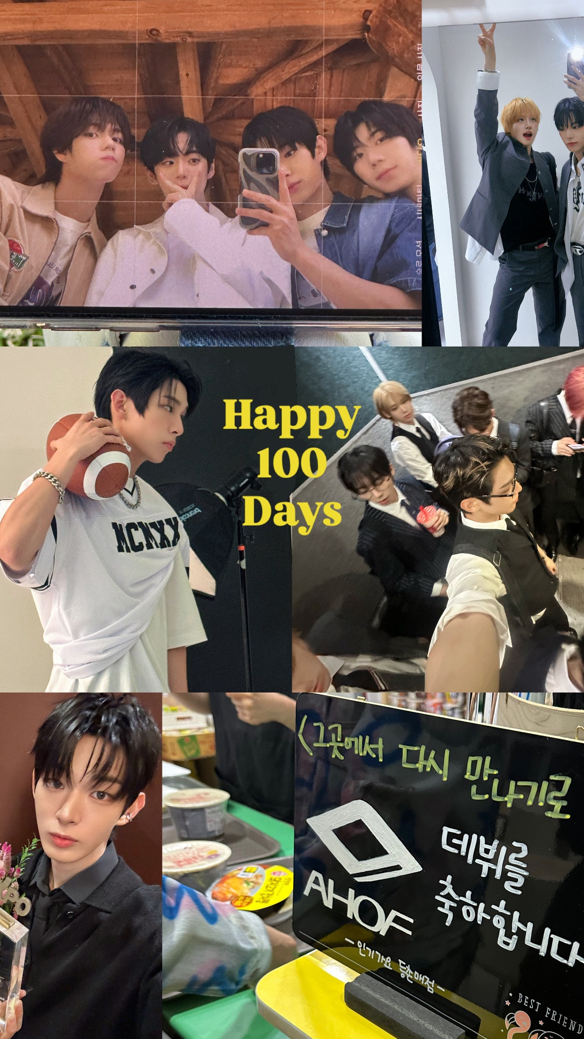 AHOF Community Post - AHOF으로 맞이한 첫 100일! 💫 항상 함께해주는 FOHA 덕분에 매일이 더 ...