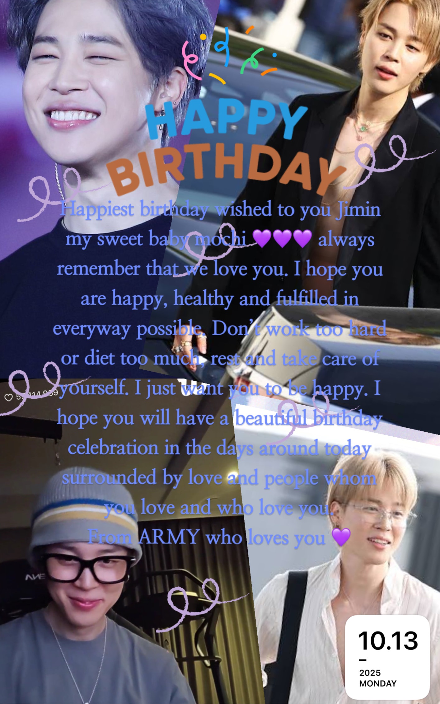 BTS Weverse Fan Letter