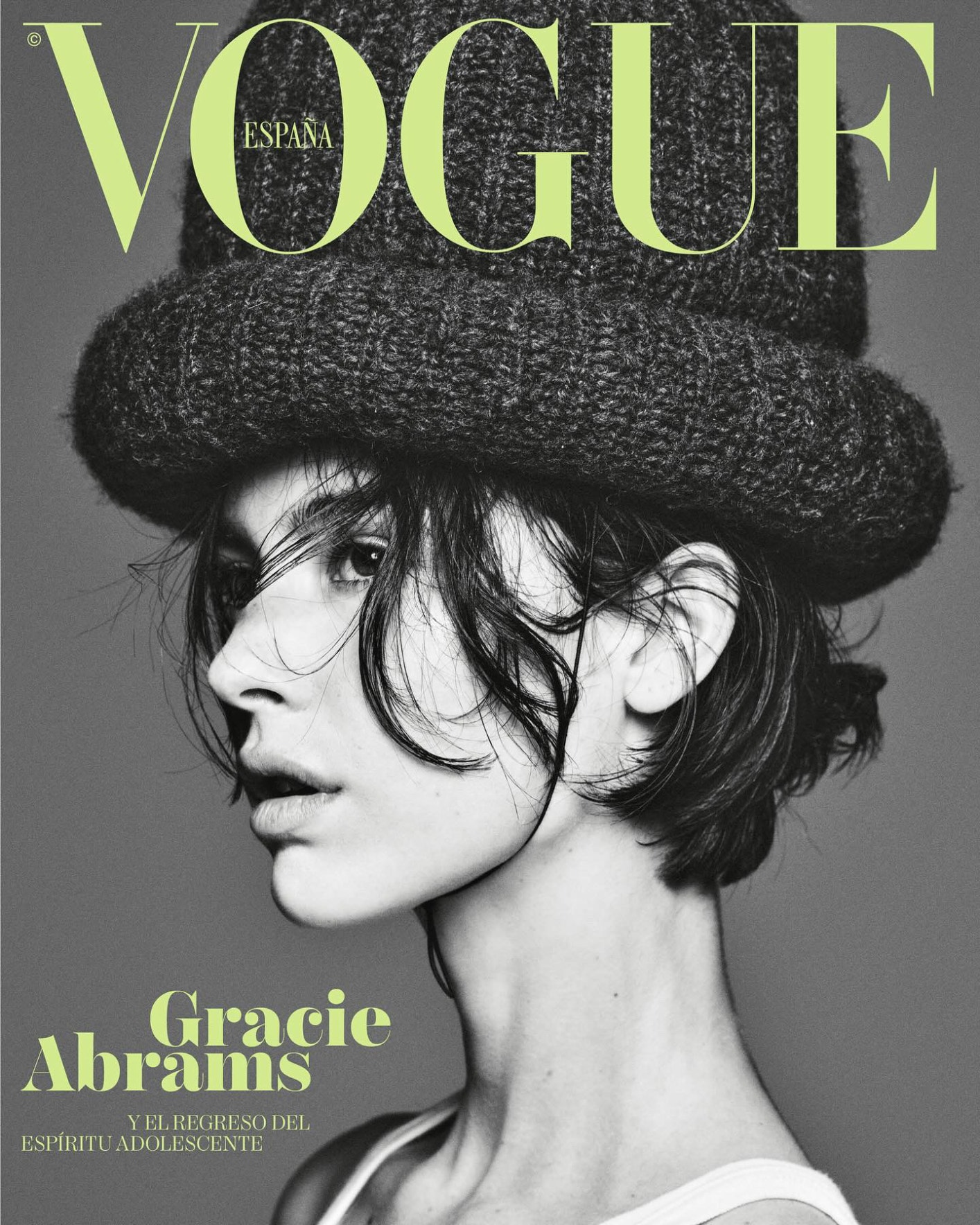 Gracie Abrams Community Post - 🥳🇪🇸 my first Vogue Spain cover ! Thank ...