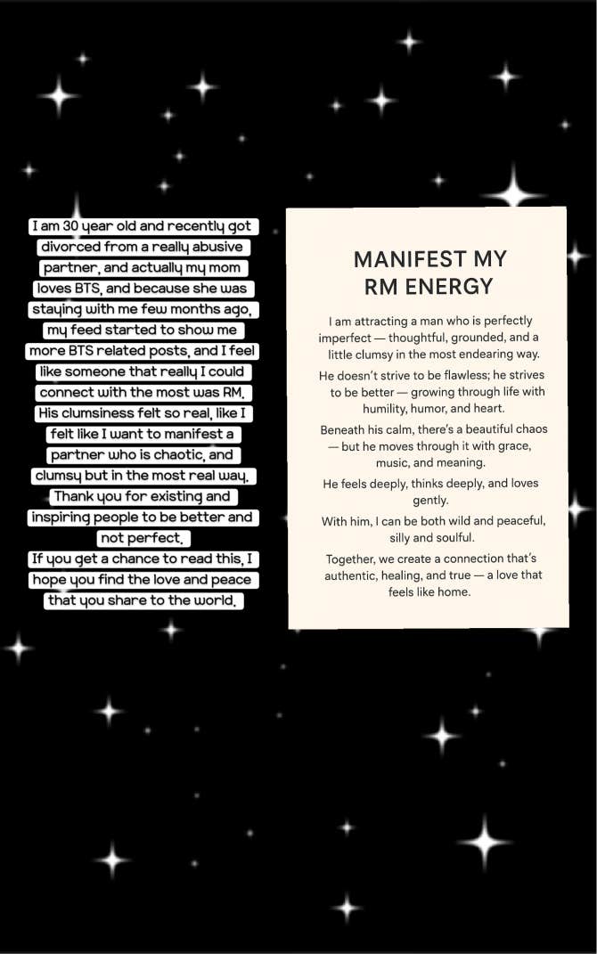BTS Weverse Fan Letter