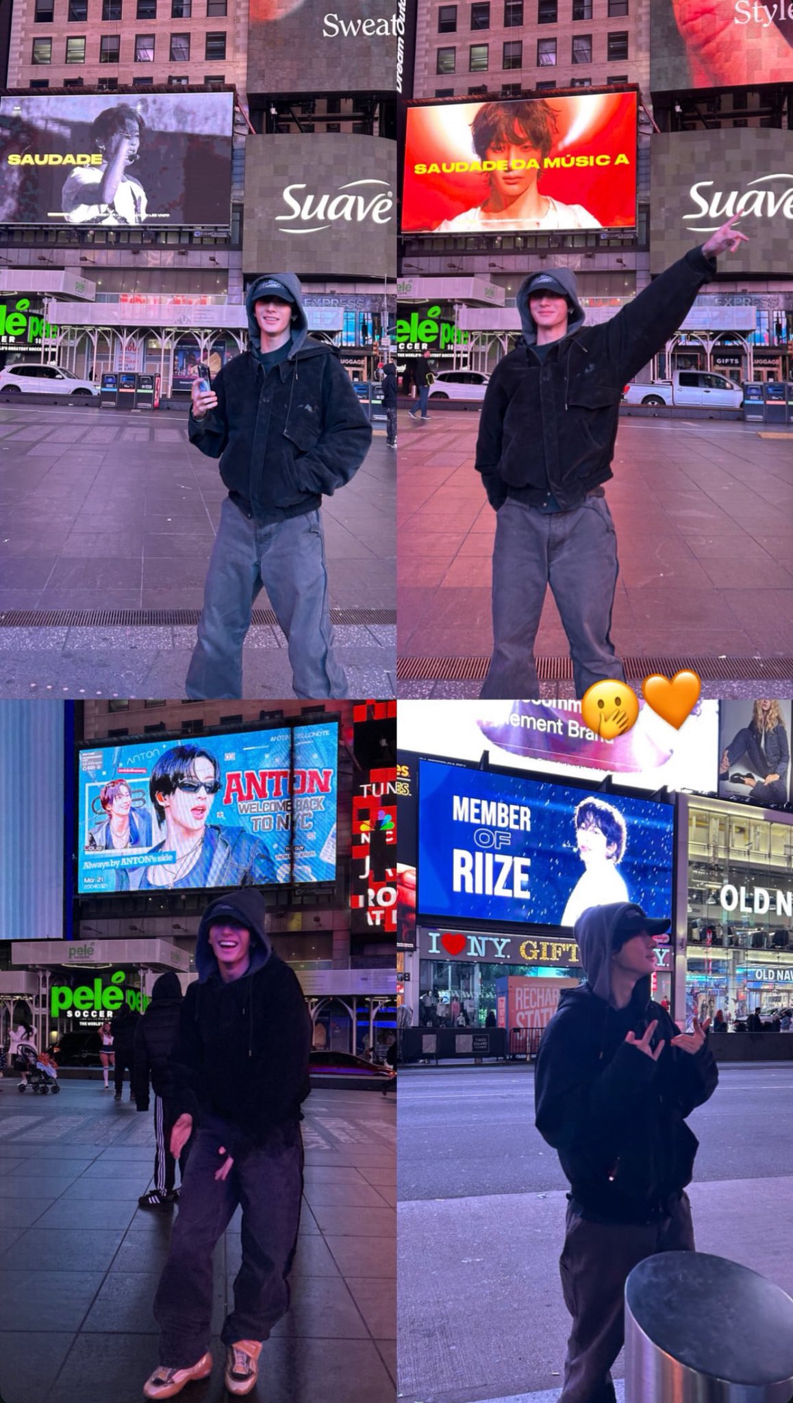 RIIZE Community Post - Seeing you smile already makes me feel happy ...