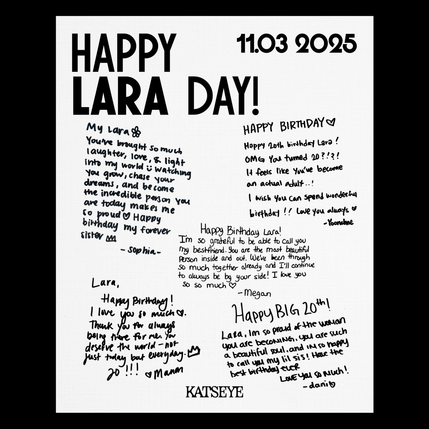 Weverse KATSEYE Image - Happy Lara Day!