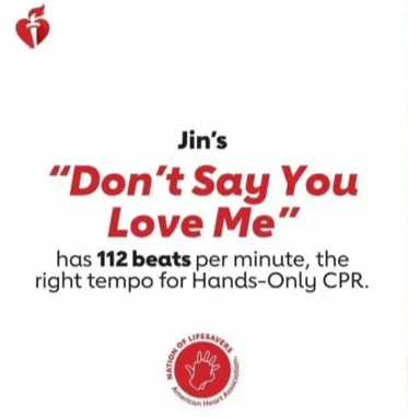 BTS Community Post - The American Heart Association (AHA) highlighted ...