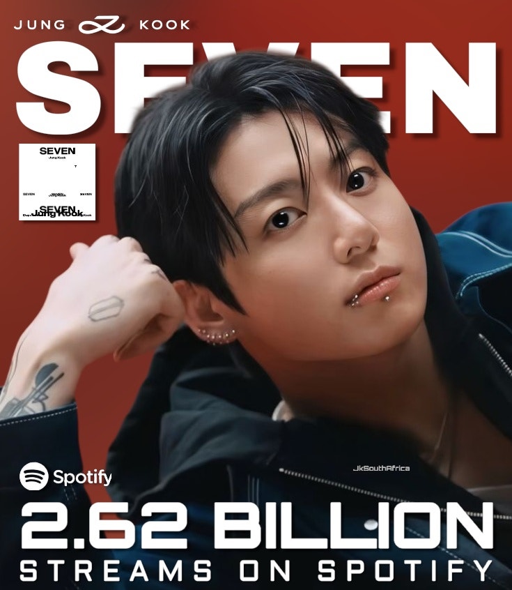 BTS Community Post - 📊| #Jungkook's “Seven” is now the FIRST and ONLY ...