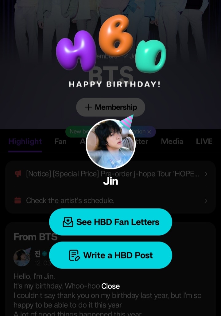 BTS Community Post - ℍ𝕒𝕡𝕡𝕪 𝕓𝕚𝕣𝕥𝕙𝕕𝕒𝕪 🇯‌🇮‌🇳‌ 🇴‌🇵‌🇵‌🇦‌ 🦋🌹🌸