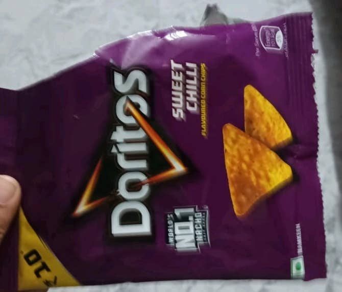 BTS Community Post - Ate the whole packet #runarmy (Sorry I didn't ...