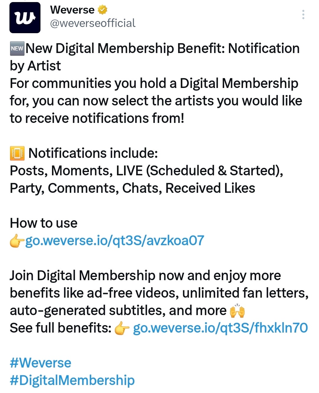 BTS Community Post - The worst Weverse update is always the next one ...
