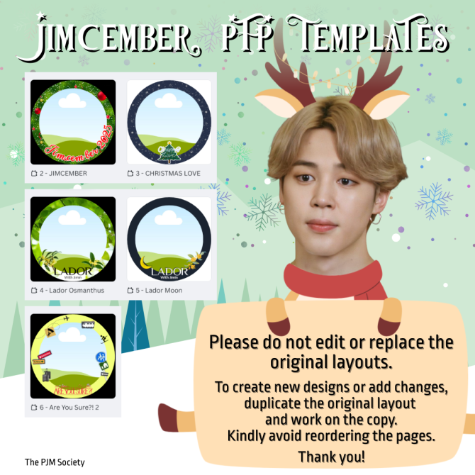 BTS Community Post - JIMCEMBER 2025 🎄 Day 16: GIFT 🎁 Give your profile ...