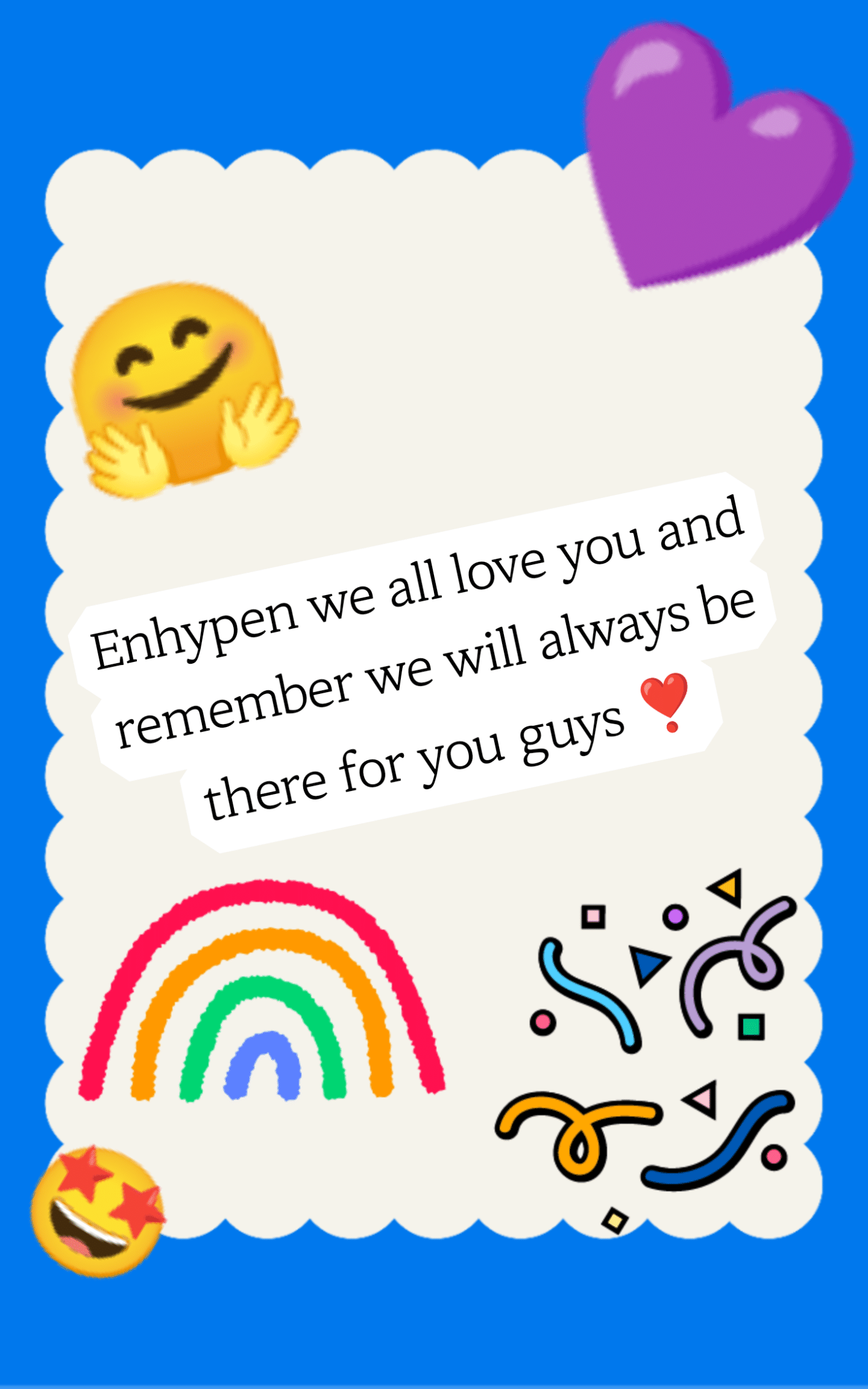 ENHYPEN Weverse Fan Letter