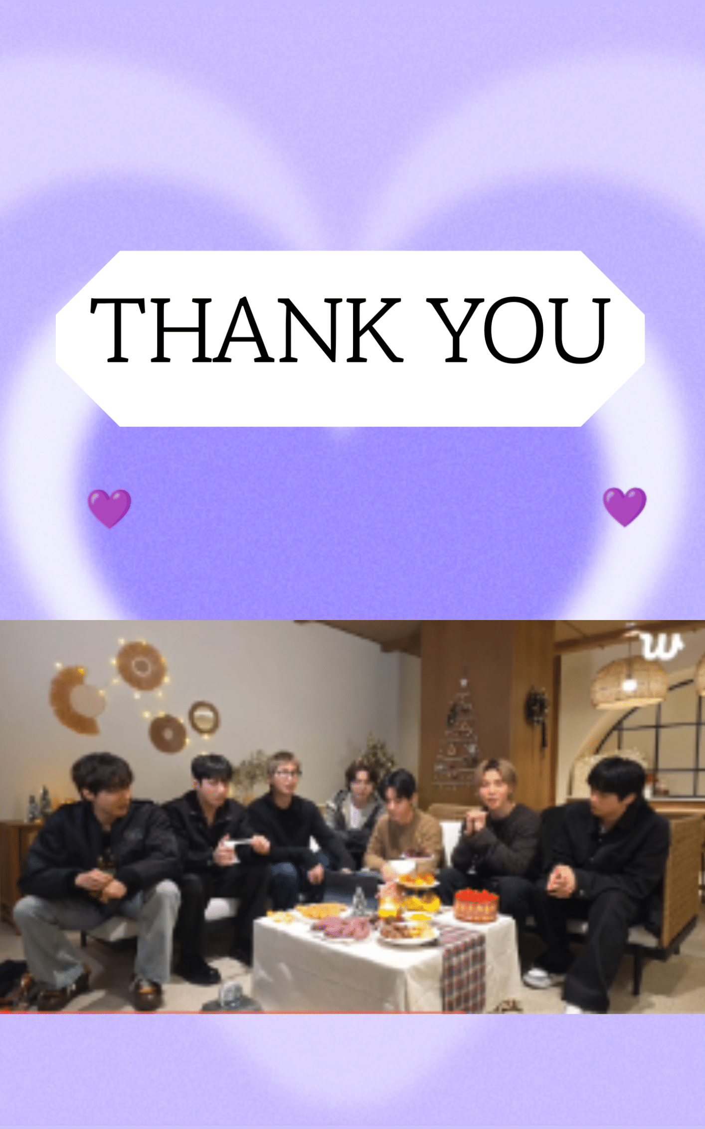 BTS Weverse Fan Letter