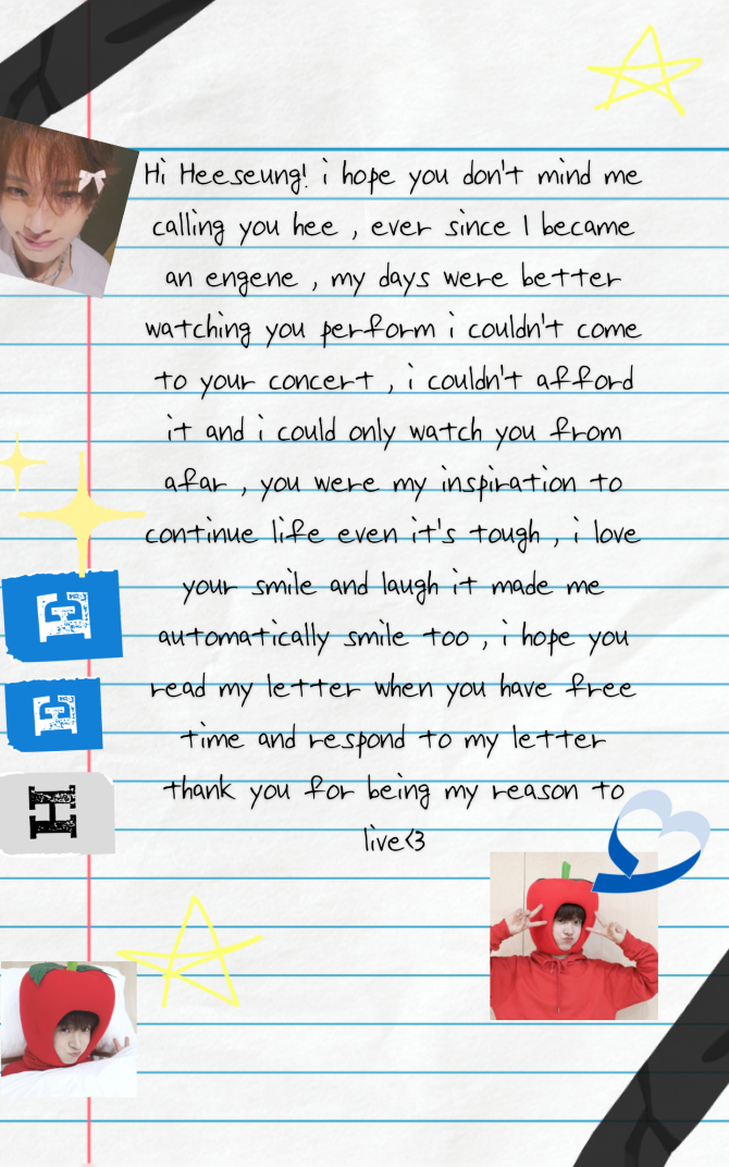 ENHYPEN Weverse Fan Letter