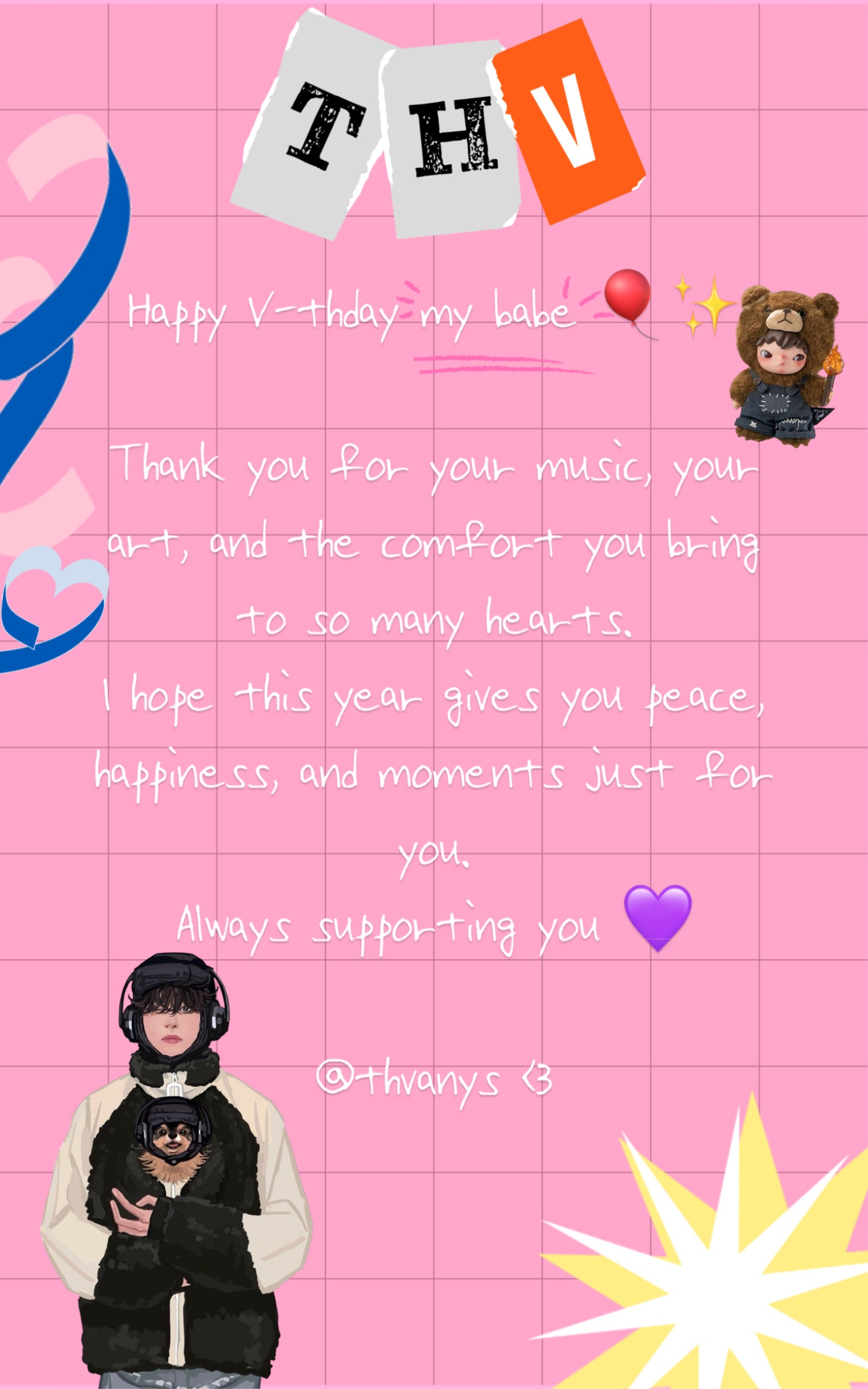 BTS Weverse Fan Letter