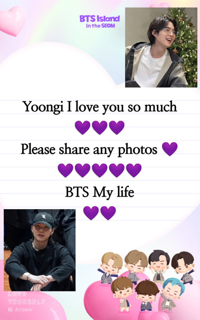 BTS Weverse Fan Letter