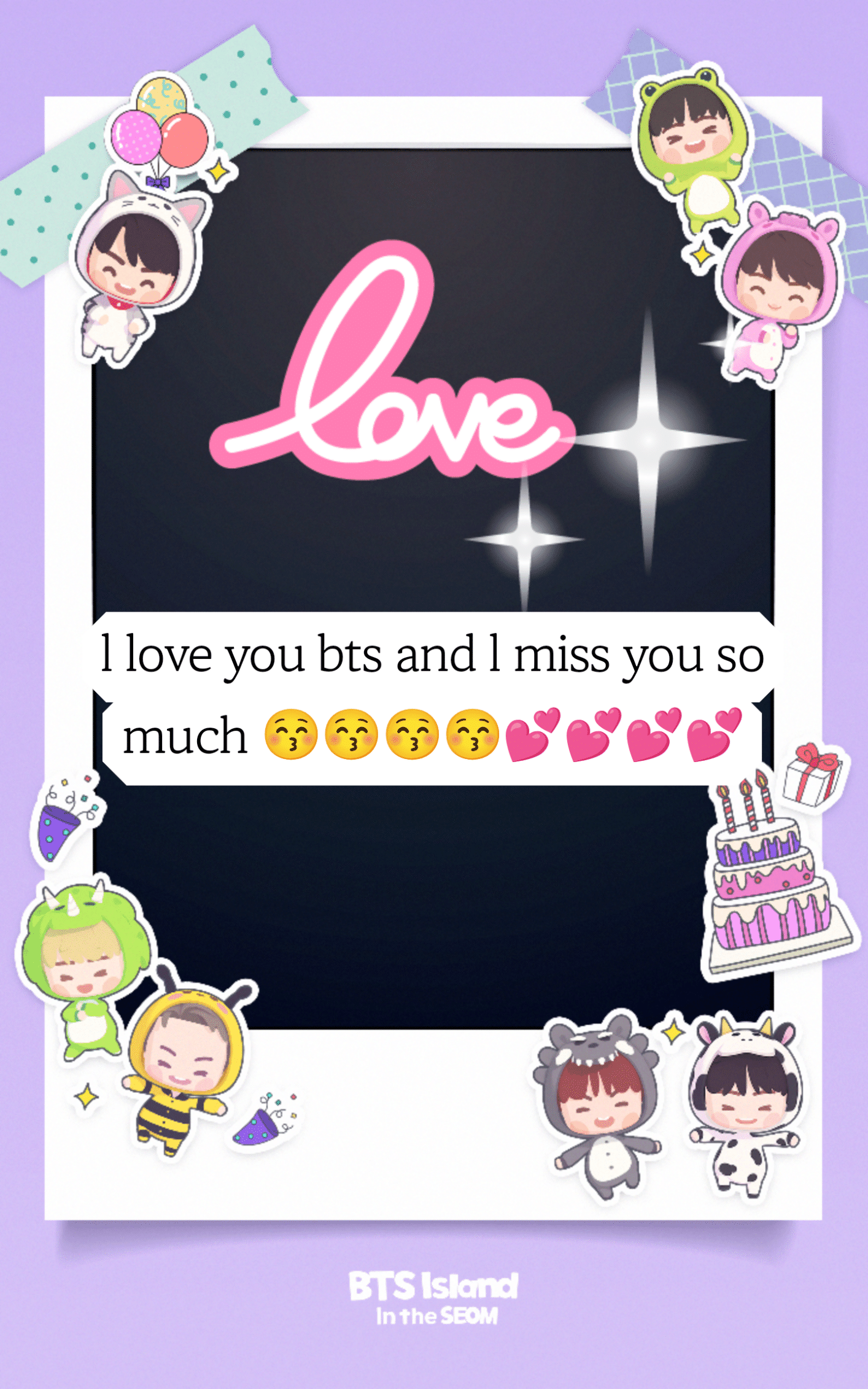 BTS Weverse Fan Letter