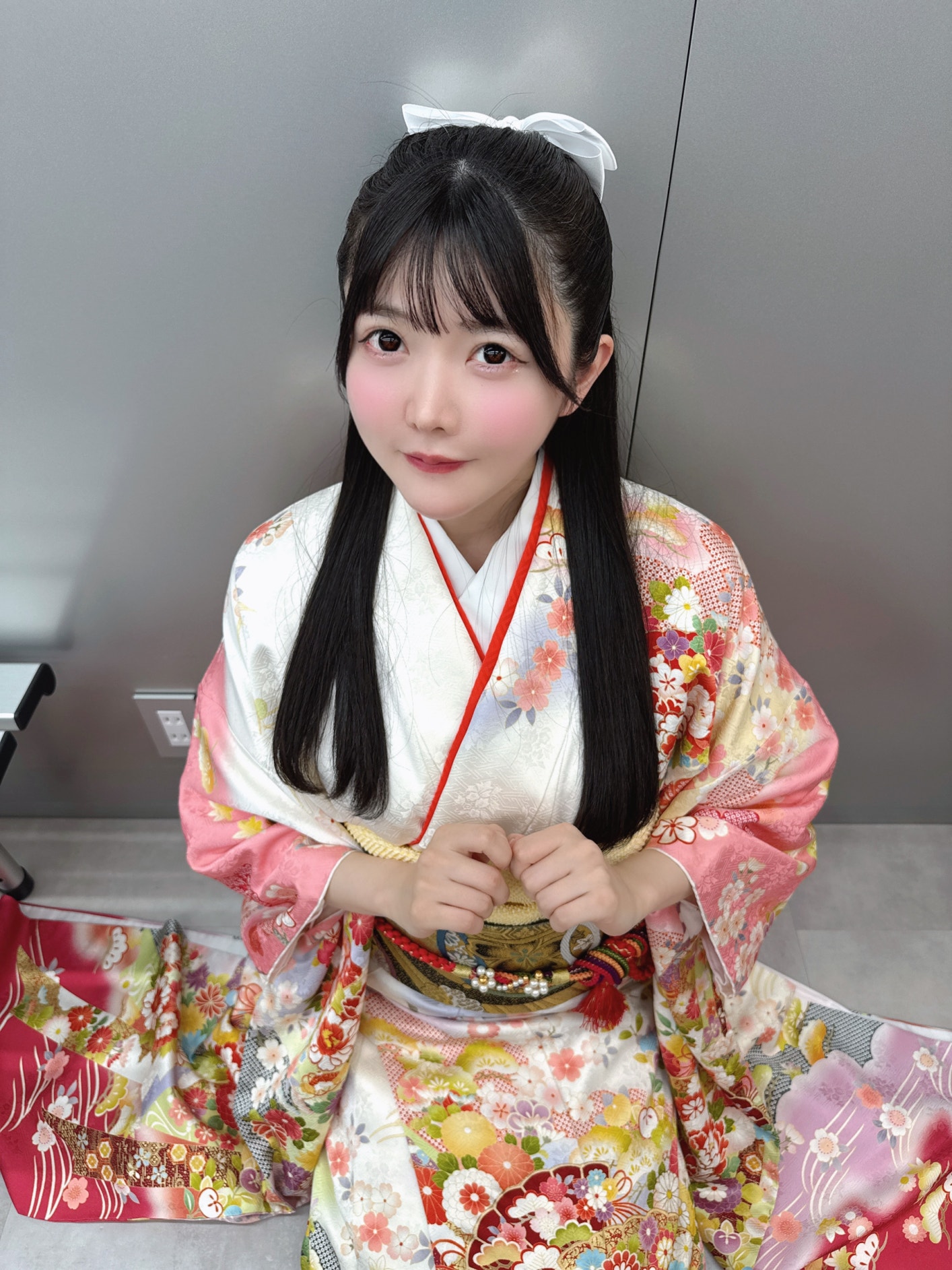 PEAK SPOT Community Post - 今日はトークポートとオンライン特典会でした👘⛩ トークポート応募してくれた方、チェキ ...