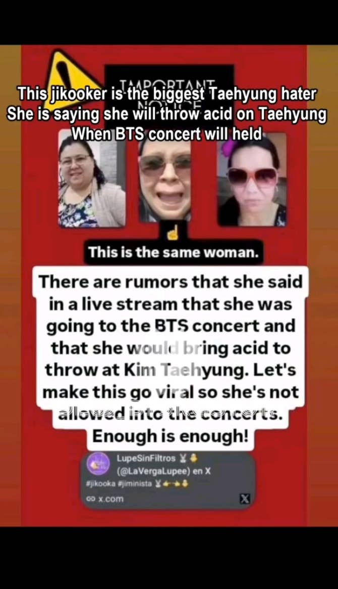 BTS Community Post - 🚨 URGENT: SAFETY ALERT FOR TAEHYUNG 🚨 ARMY, please ...