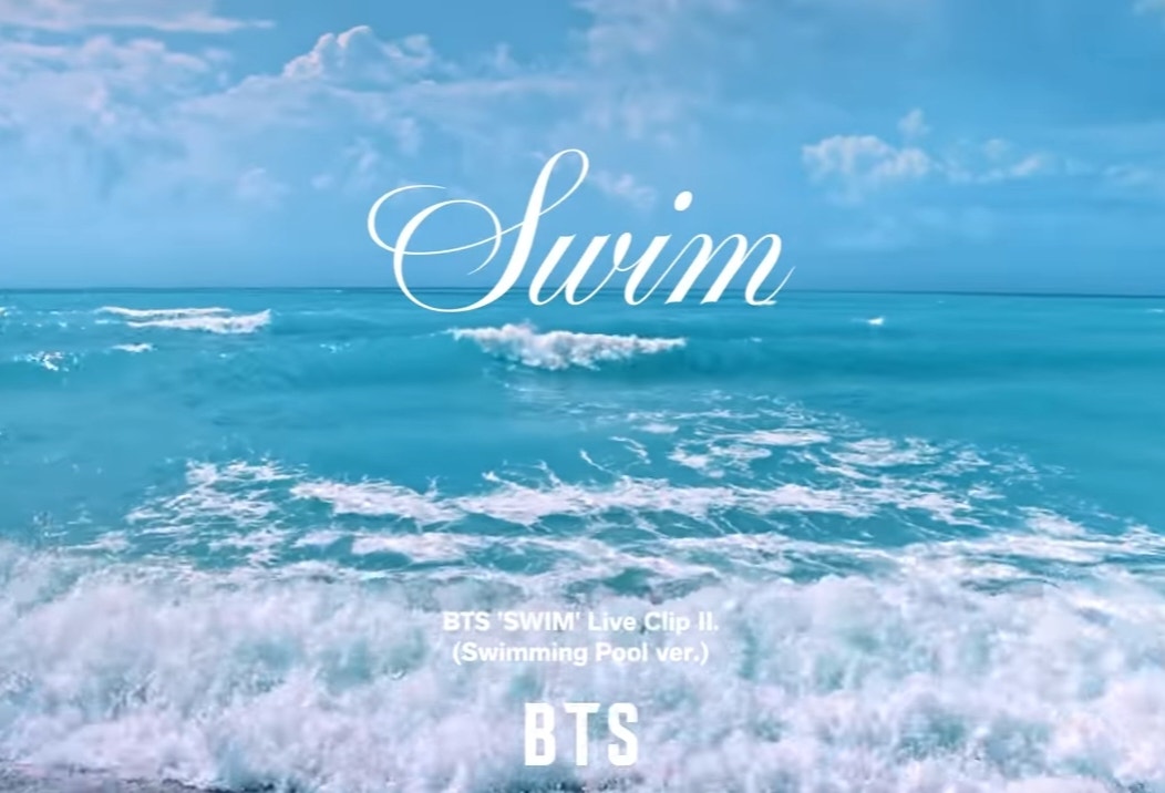 BTS Community Post - Swim pool verse....lmao 🤣🤣🤣 The song is so cool ...